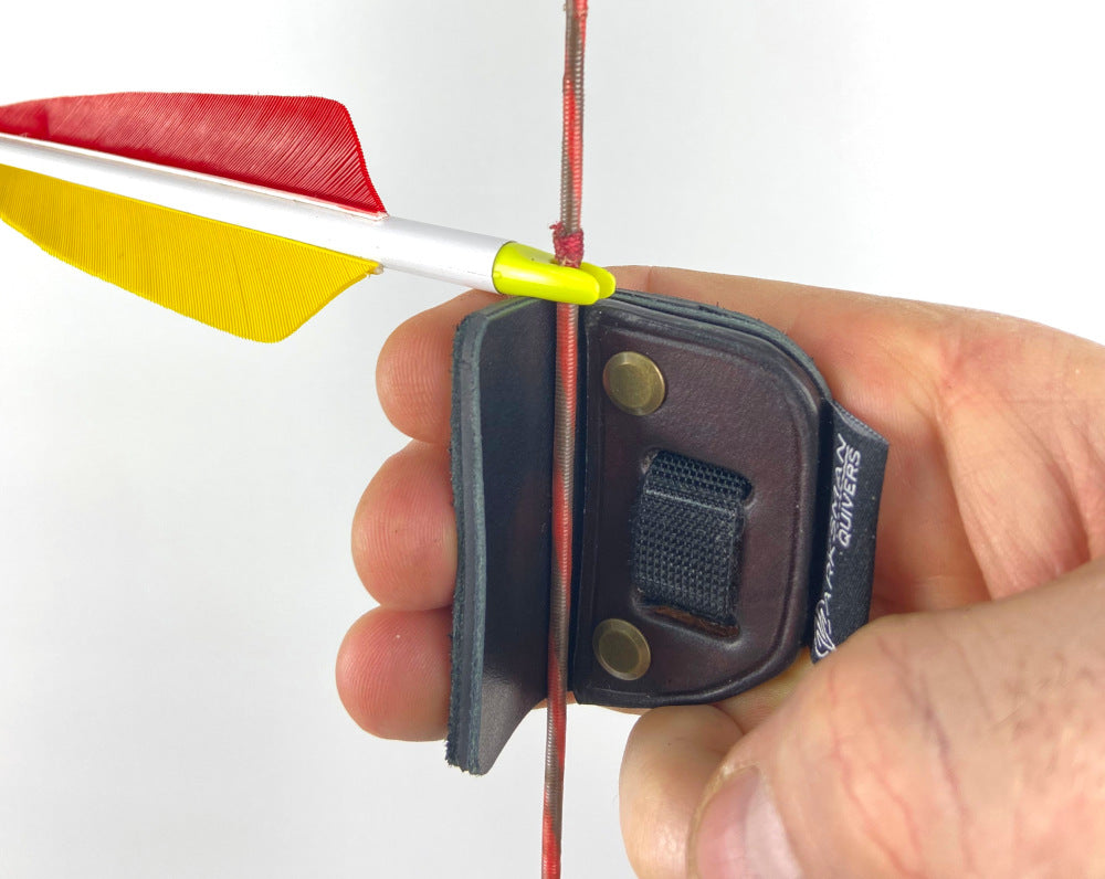 TABS 3 FINGERS UNDER - Finger tab, Leather, Archery, Bow hunting ...