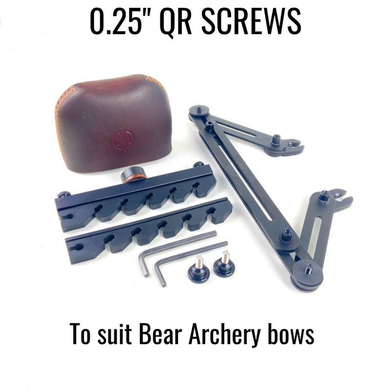 Riser Mount 1 Piece - Riser Mount Bow Quivers For Traditional Bows ...