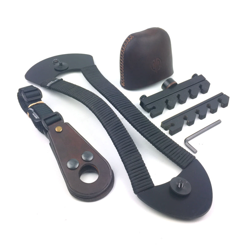 CONTOUR SIDE QUIVER BROWN 5 ARROW - Traditional Bow Hunting Quiver ...