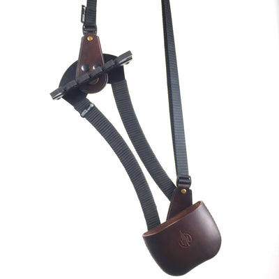 CONTOUR SIDE QUIVER BROWN 6 ARROW - Traditional Bow Hunting Quiver ...