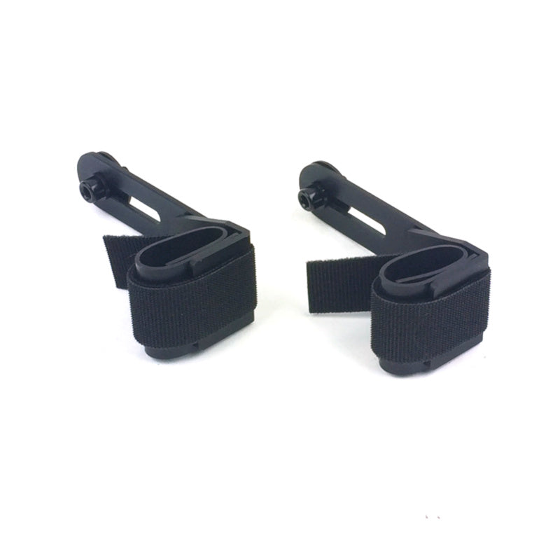 STRAP DOWN 2 PIECE SET BACK BRACKETS - Strap On, Adjustable, Quiver ...